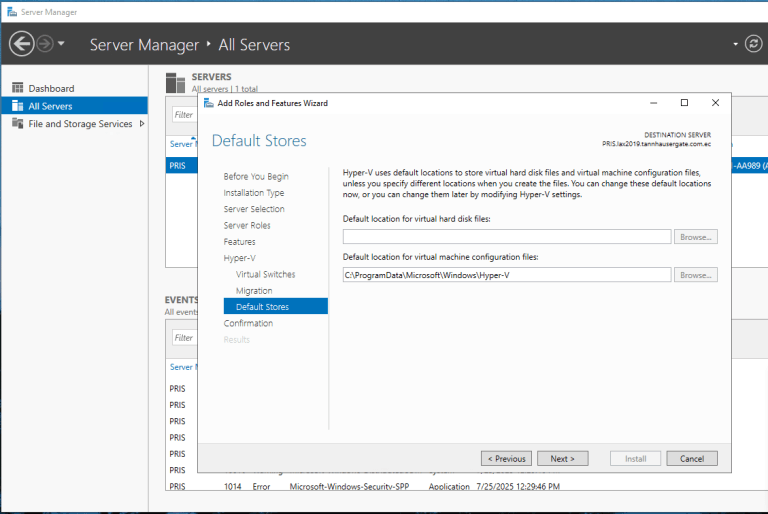 Create a Shared Storage Hyper-V Cluster: Complete Installation – RacerX ...