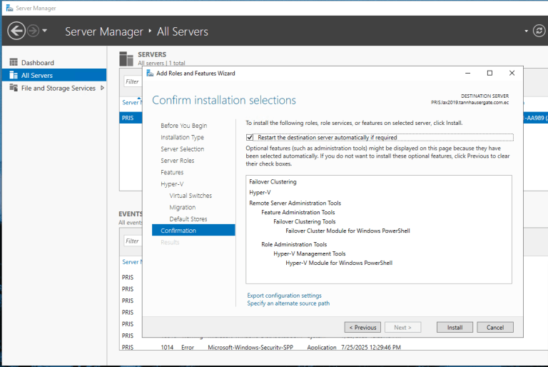 Create a Shared Storage Hyper-V Cluster: Complete Installation – RacerX ...