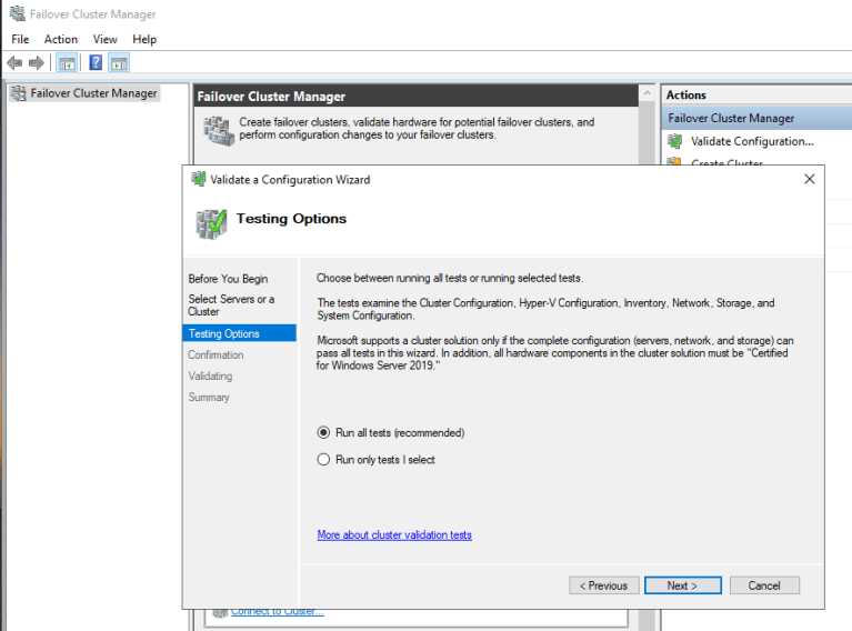 Create a Shared Storage Hyper-V Cluster: Complete Installation – RacerX ...